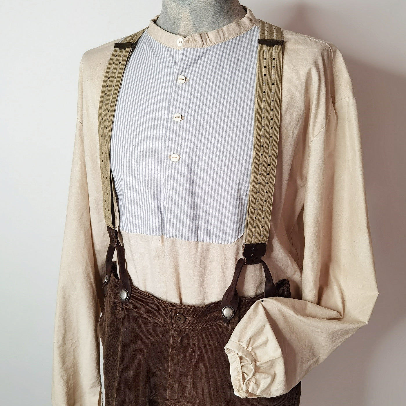 Titanic Jack Dawson Cosplay Hemd und Hosenträger Kostüm – EP-Magic